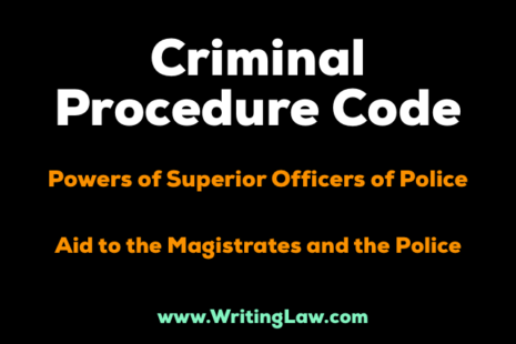 Criminal Procedure Code (CRPC) Updated and With PDF
