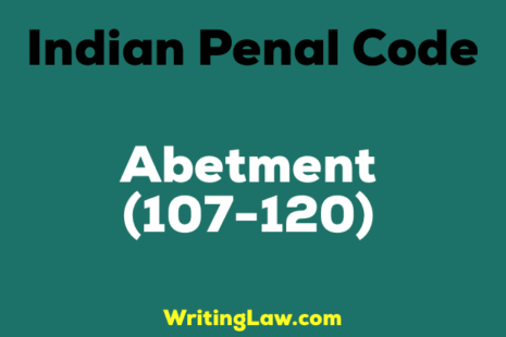 Indian Penal Code (IPC) - Section Wise and Chapter Wise (2020)