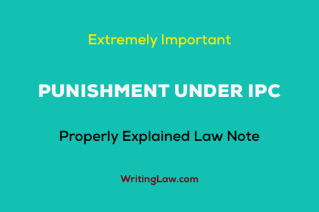 6 Kinds of Punishment Under the Indian Penal Code