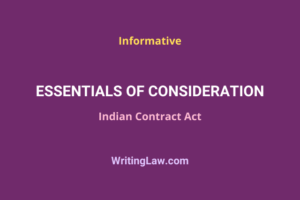 6 Essentials of Consideration Under Indian Contract Act, 1872