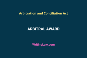 What Are Arbitral Awards Under Arbitration?