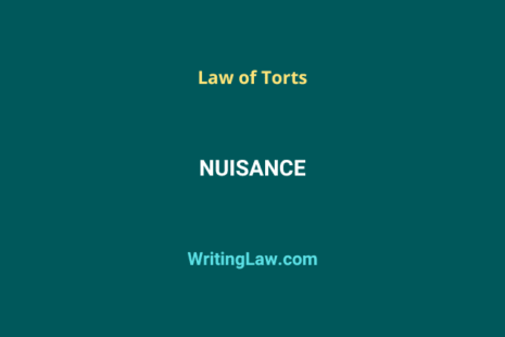 What Is Nuisance in Law of Torts in India?