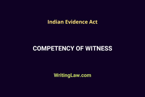 Competency of Witness to Testify in India - Law Note